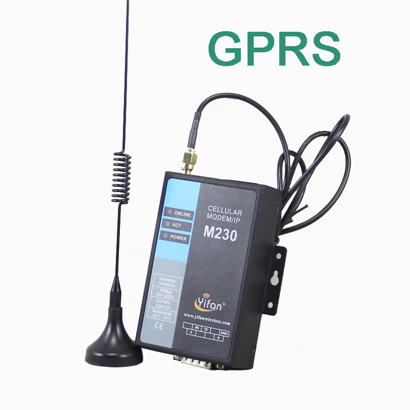 ¡Envío Gratis! Módem GPRS DTU M230 G RS232 RS485 GSM para lectura de Metros automática, PLC|gsm ...