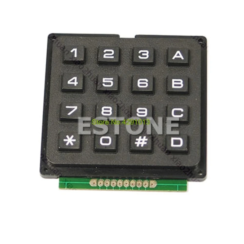 4 X 4 Matrix Array 16 Keys 44 Switch Keypad Keyboard Module Drop Ship In Keyboards From 