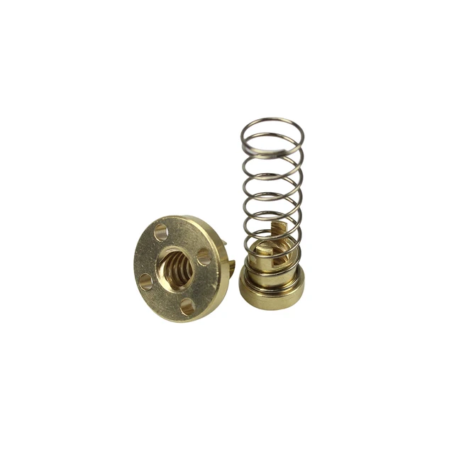 Anti Backlash Spring Loaded Nut Elimination Gap Nut for 8mm