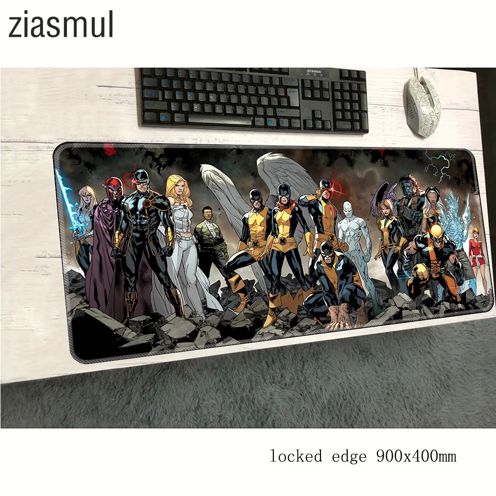 X Men mouse pads 900x400mm Colourful pad to mouse computer mousepad ...