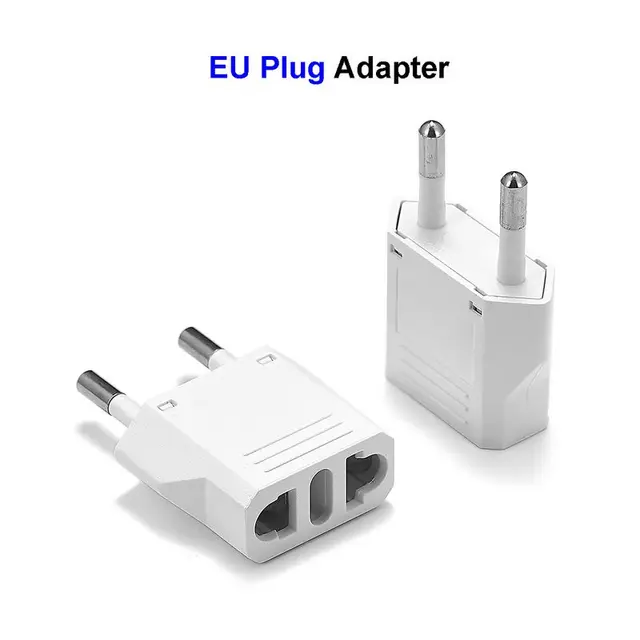 EU European German Type C Power Adapter EU Germany Travel Adapter ...