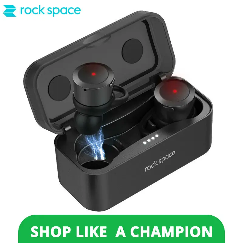 Buy Online ROCKSPACE Bluetooth Earphone EB10 TWS True Wireless Earbuds ...