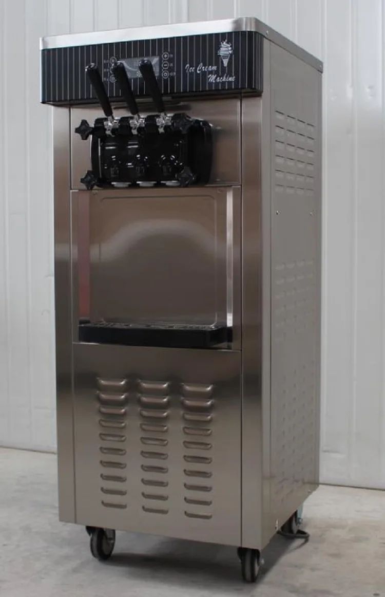 KN 8218 venda quente comercial macio máquina de sorvete 25l macio ...