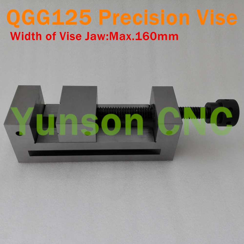 QGG125 manual Precision Tool Vise Vice Width of vice Jaw Max.160mm for ...