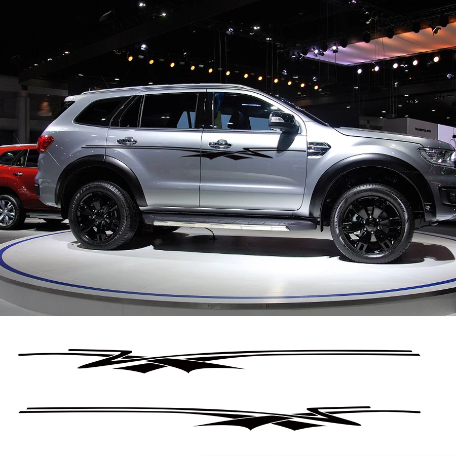 For Ford Everest Customize Car Modified Decals 2pc Side Body Cool