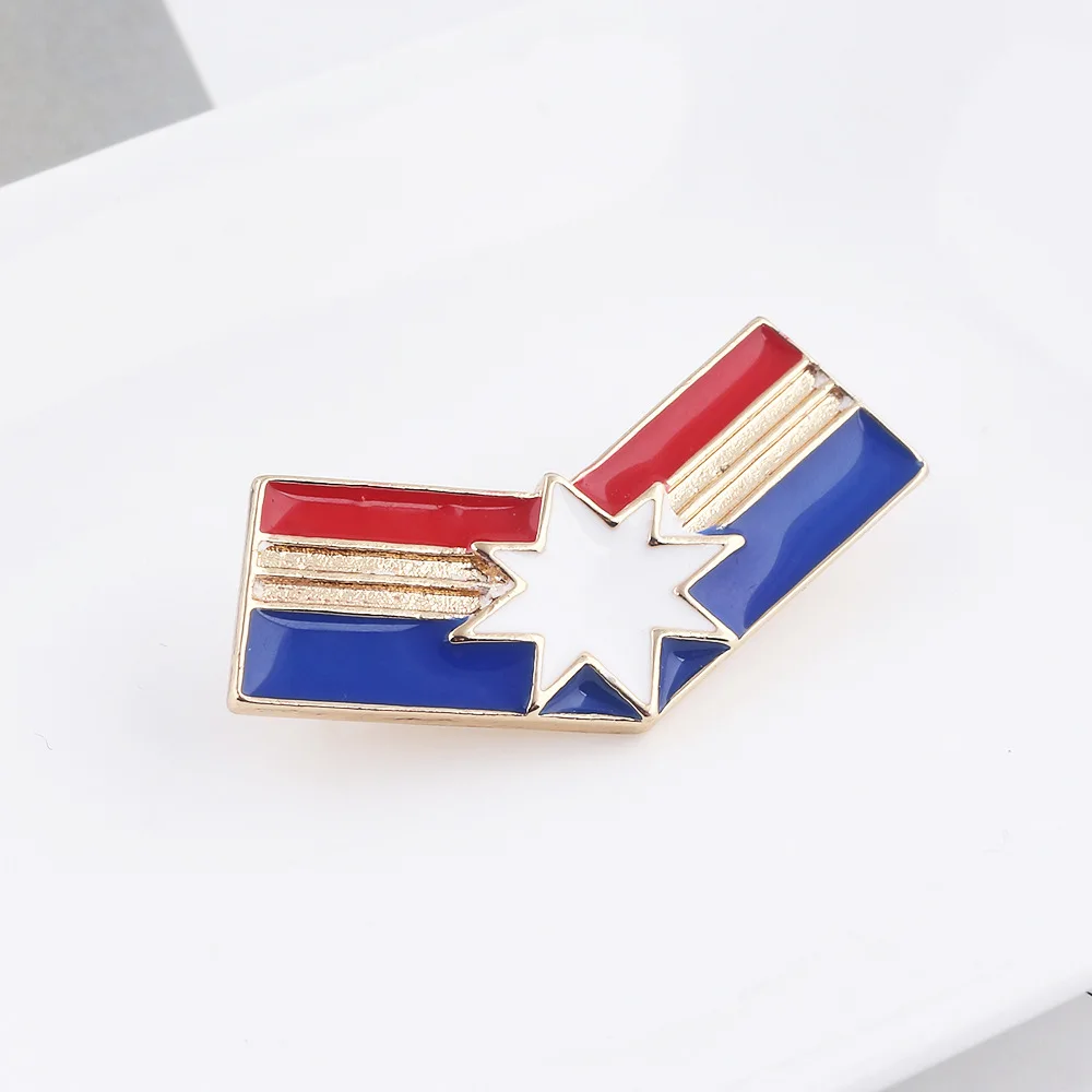 Newest Avengers 3 CAPTAIN Ms Marvel Carol Danvers Captain Marvel Brooch ...
