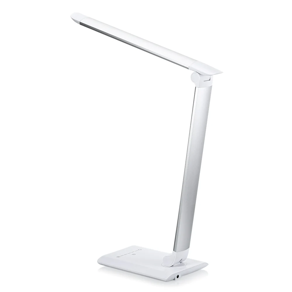 220V/110V LED Desk Lamp Touch Control 7 Level Brightness Dimmable Table ...