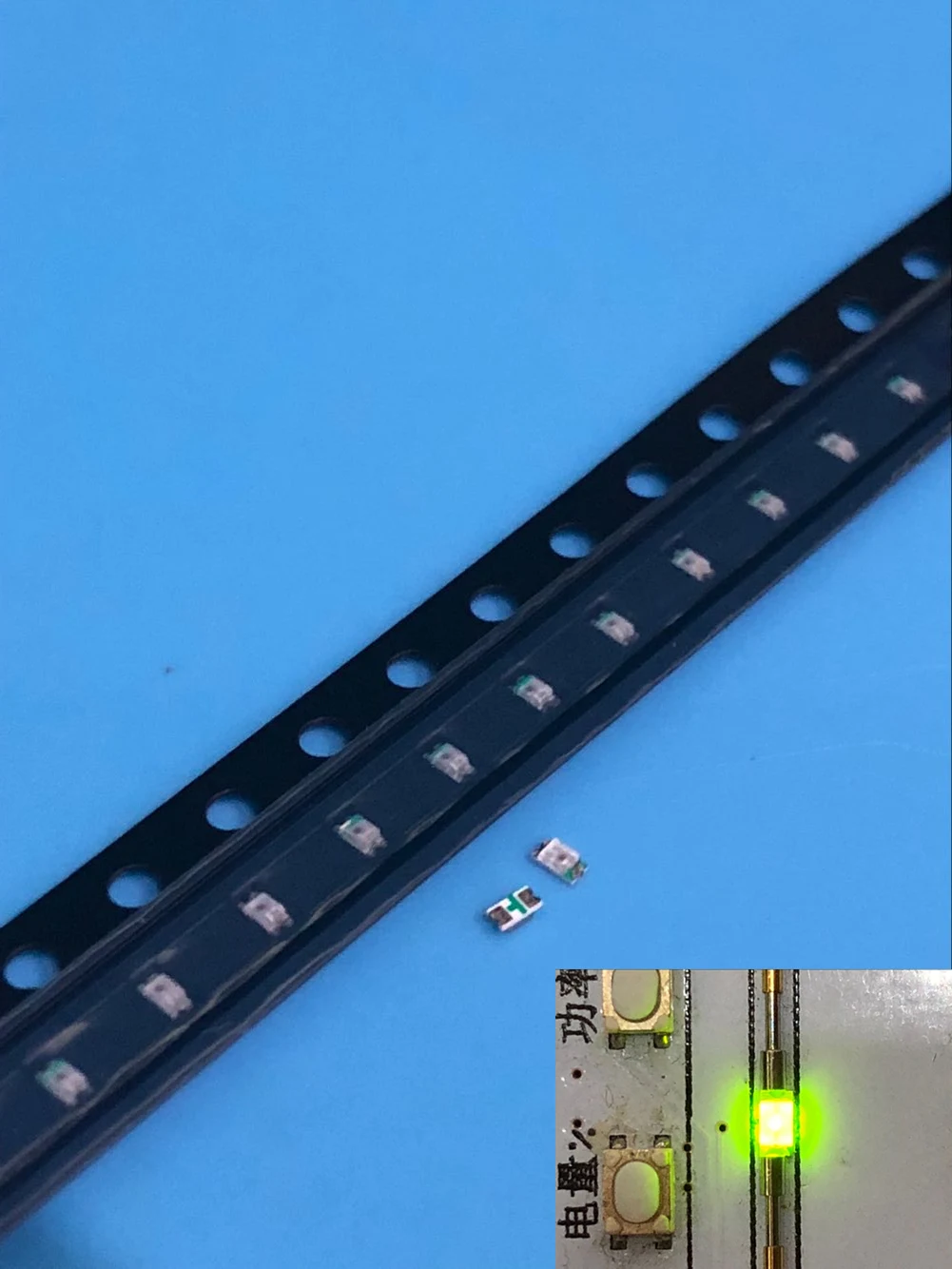 4000pcs/lot SMD 0603 led Super Bright green Water Clear LED Light Diode ...
