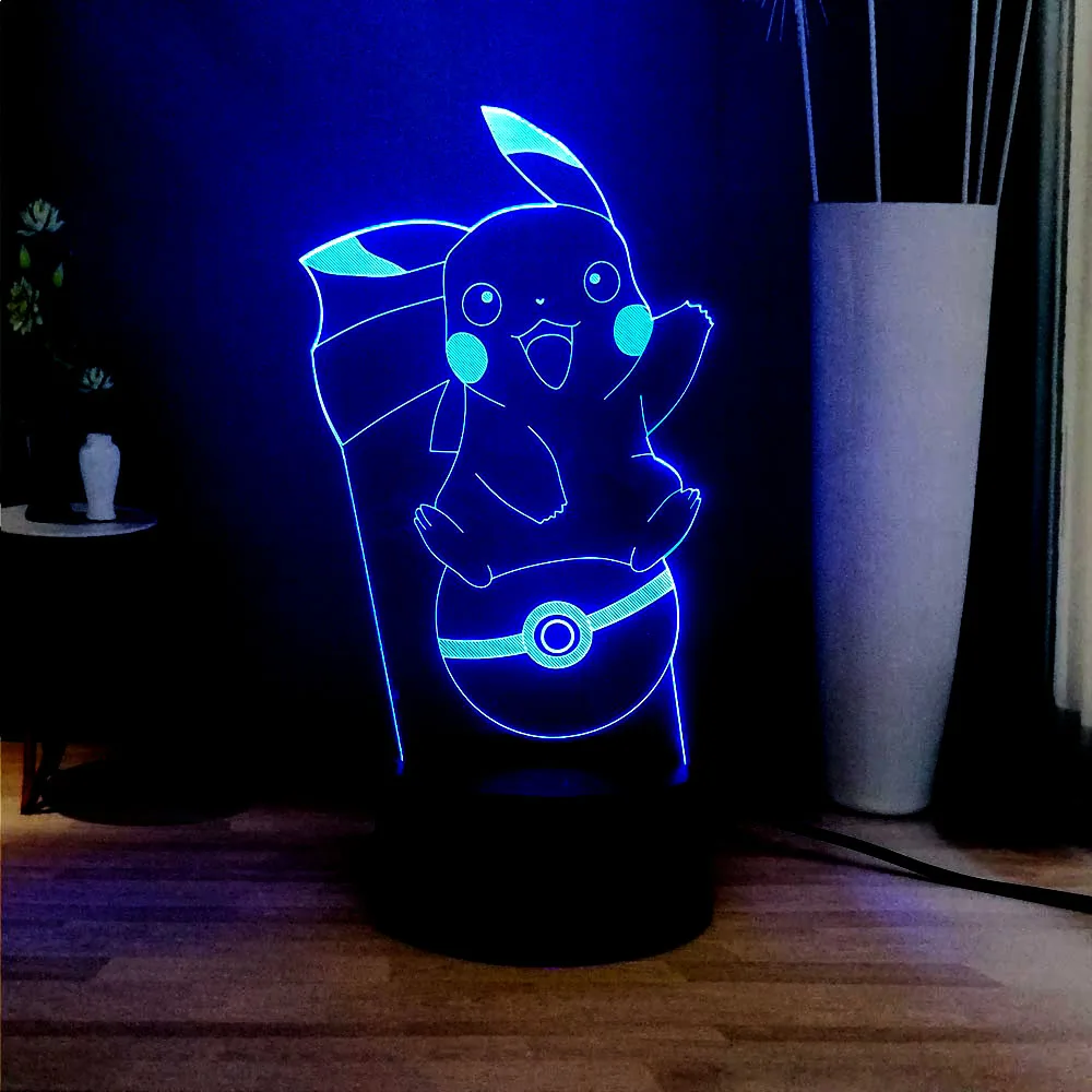 Pokemon Cartoon Light Bulb
