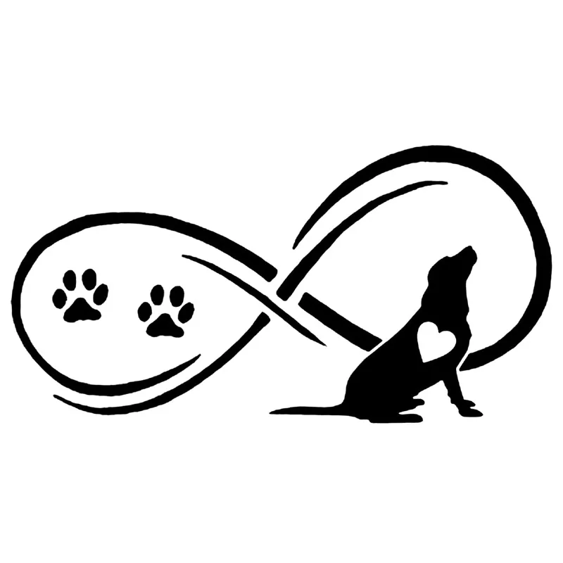 Aliexpress.com : Buy 18.1*9.4CM labrador Golden Retriever Dog Eternity ...