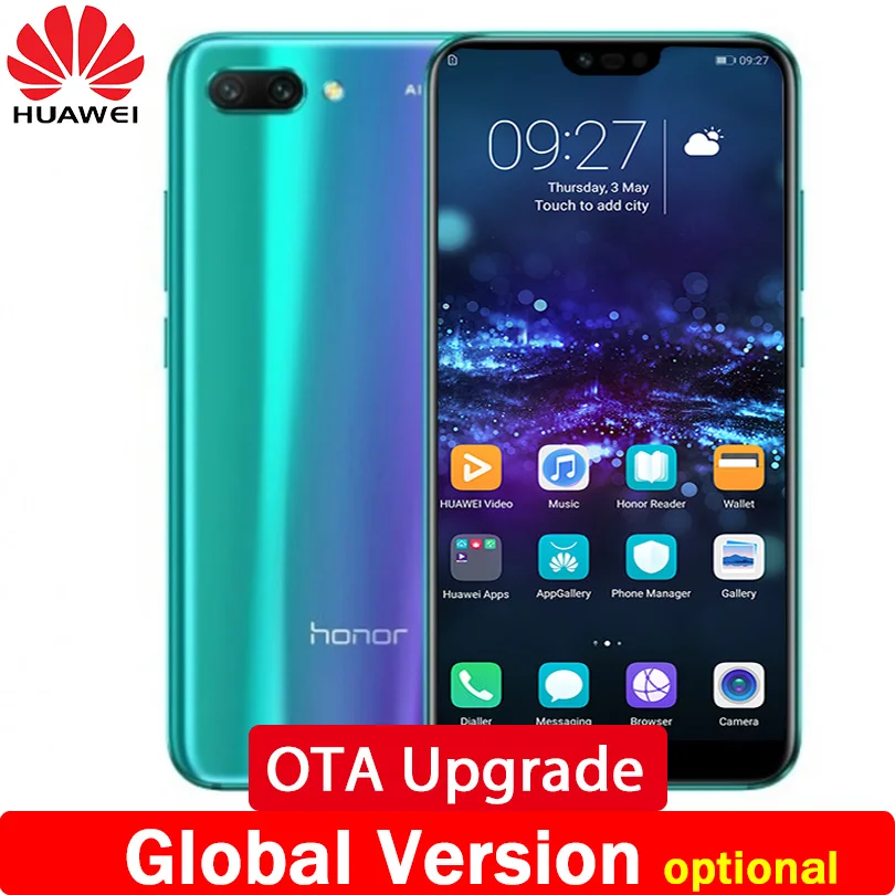 2018 New arrival Huawei Honor 10 honor10 cellphone 4GB/6GB RAM 64GB ...
