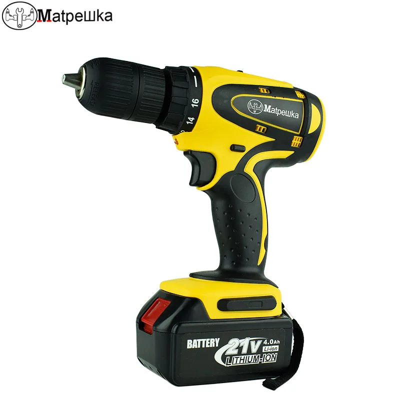21v Household Mini Cordless Electric Screwdriver Power Tool
