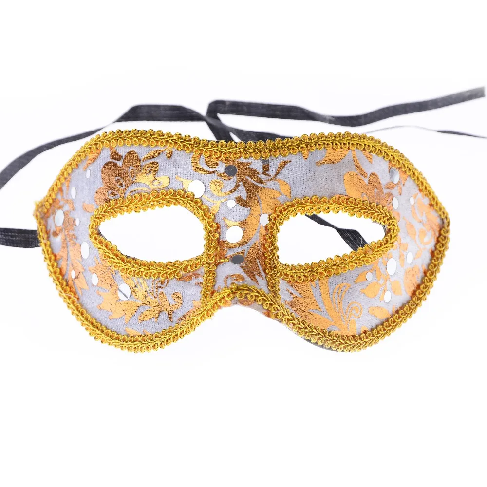 1 Pc Women Men Upper Half Face Party Eye Mask Venetian Masquerade Fancy ...