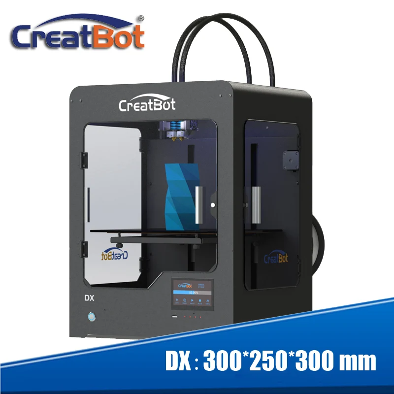 300-250-300mm-Big-Size-Creatbot-DX03-3D-Printer-Triple-Extruder-Nozzles ...