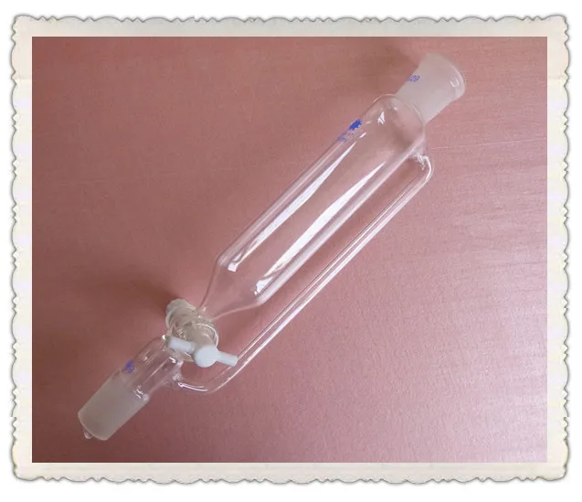 100ml,24/29,Glass Pressure Equalizing Funnel,Ground Joint,Teflon PTFE ...