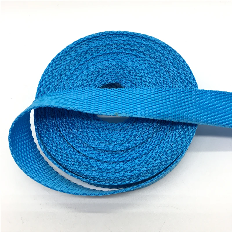 5yards 3/4inch (20mm) Sky Blue Strap Nylon Webbing Knapsack Strapping ...