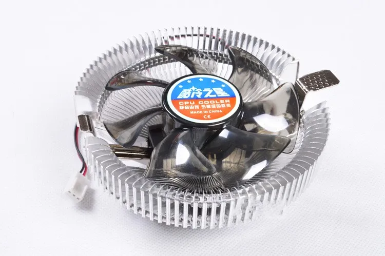 2LED CPU cooling fans desktop PC computer fan cooler for AMD/Intel cpu ...