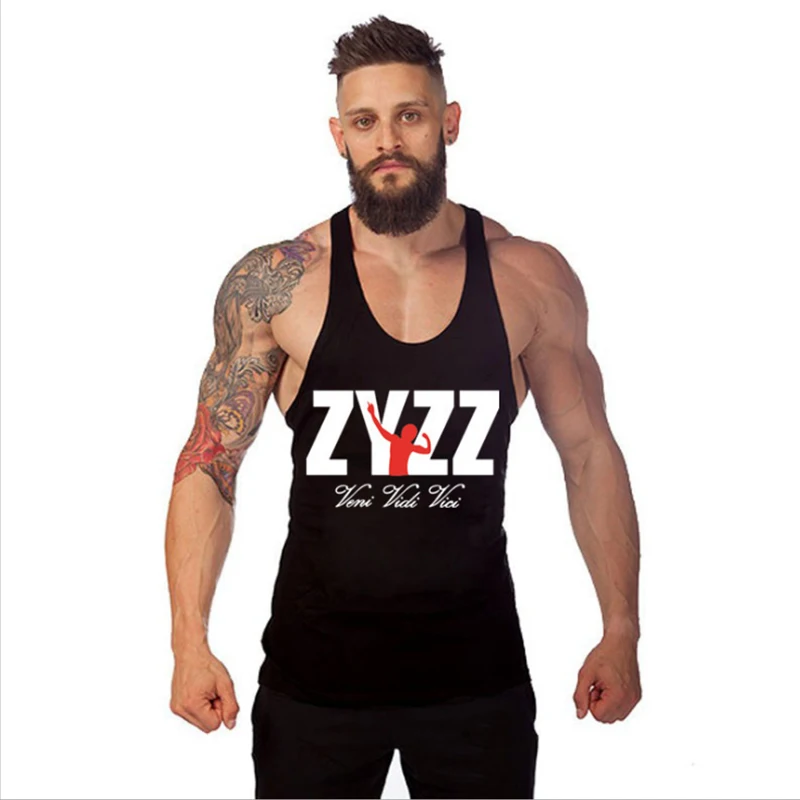 Zyzz Tank Top hombres Cuerpo Building ropa fitness camiseta sin mangas ...