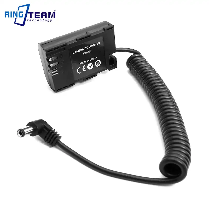 LP E6 Battery Power DC Coupler DR E6 for BMPCC4K BMPCC 4K BMD Blackmagic Micro Cinema Camera ...