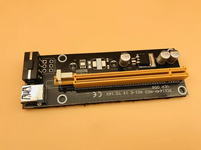 Mini PCIE to PCIe 1x Slot Adapter Mini PCIe to PCI express 1x Riser ...