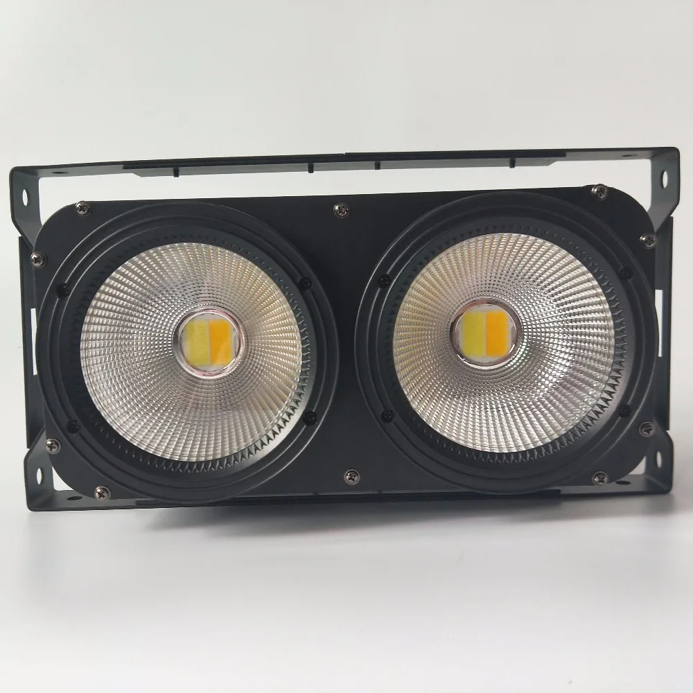 DMX Control 2 Eyes Led Audience Blinder 2x100w white color stage ...