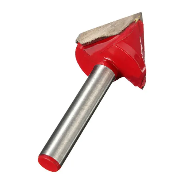 Single Red 60 Degree 3D Engraving Tool V Router V Groove Cutter ...