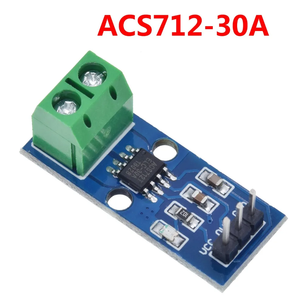 1PCS GREAT IT ACS712 5A 20A 30A Range Hall Current Sensor Module ACS712 ...