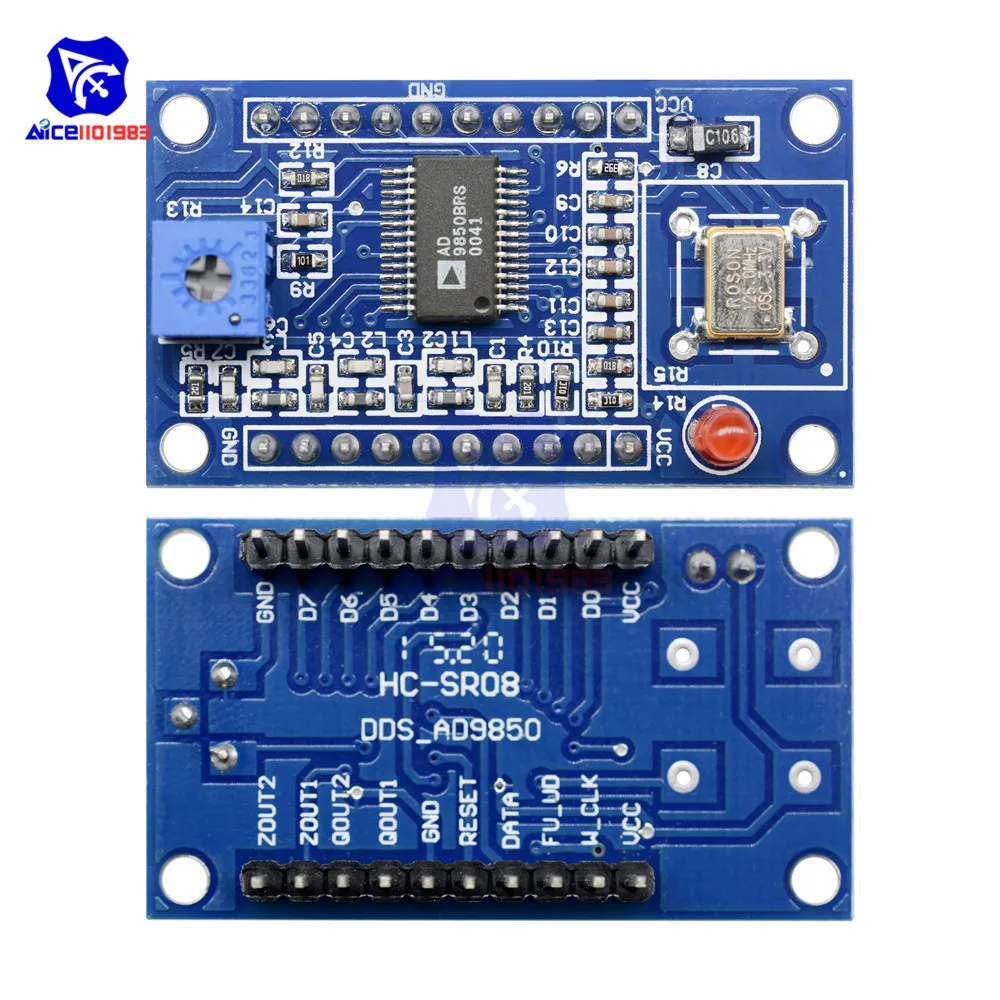 AD9850 DDS Signal Generator Pinout, Interfacing With, 58% OFF