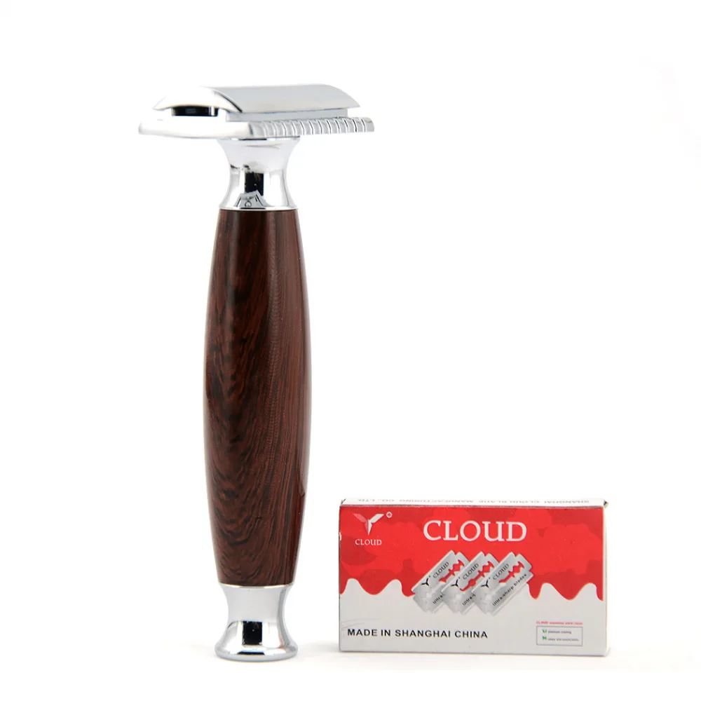 ZY Classic Men Double Edge Safety Blade Razor Shaving Blade Adjustable ...