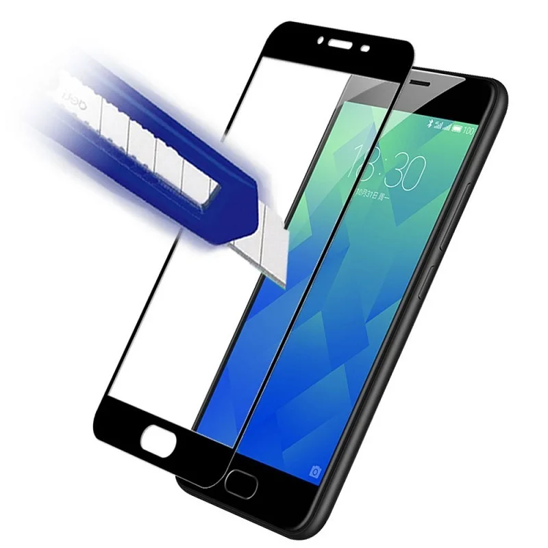 Полное покрытие из закаленного стекла для Meizu M5C M3 M5 M6 Note M3S Mini M3E M5S M3X MX6 Pro 6 ...