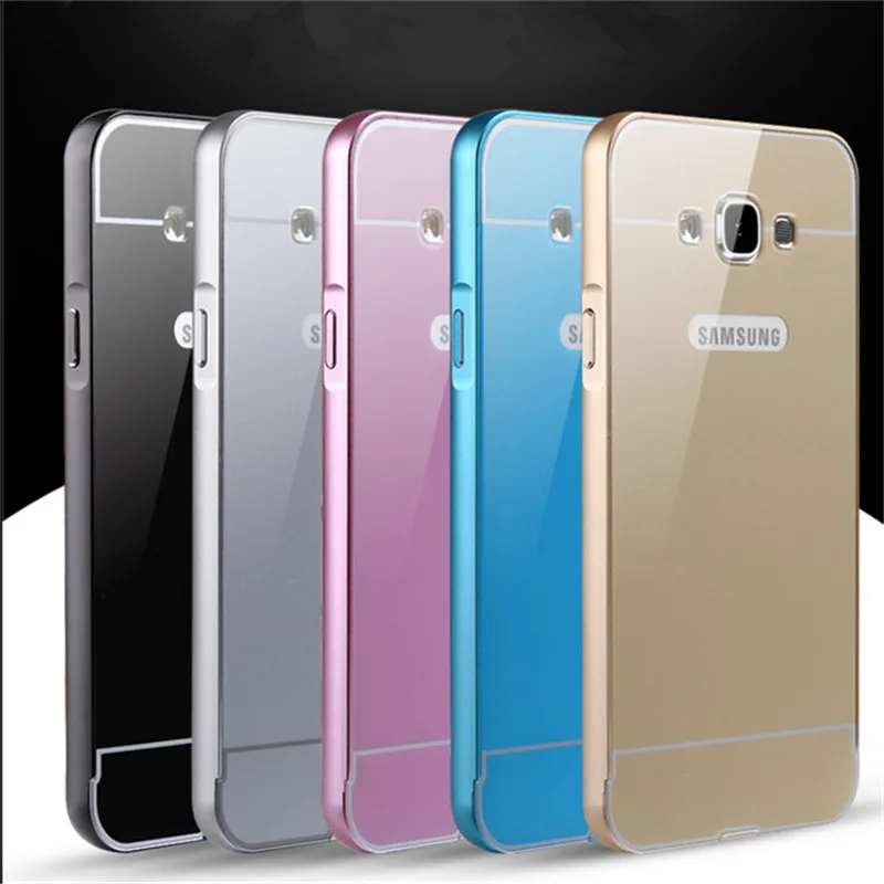 Ultra Thin Hybrid Metal Aluminium Frame Bumper Acrylic Back Cover For ...