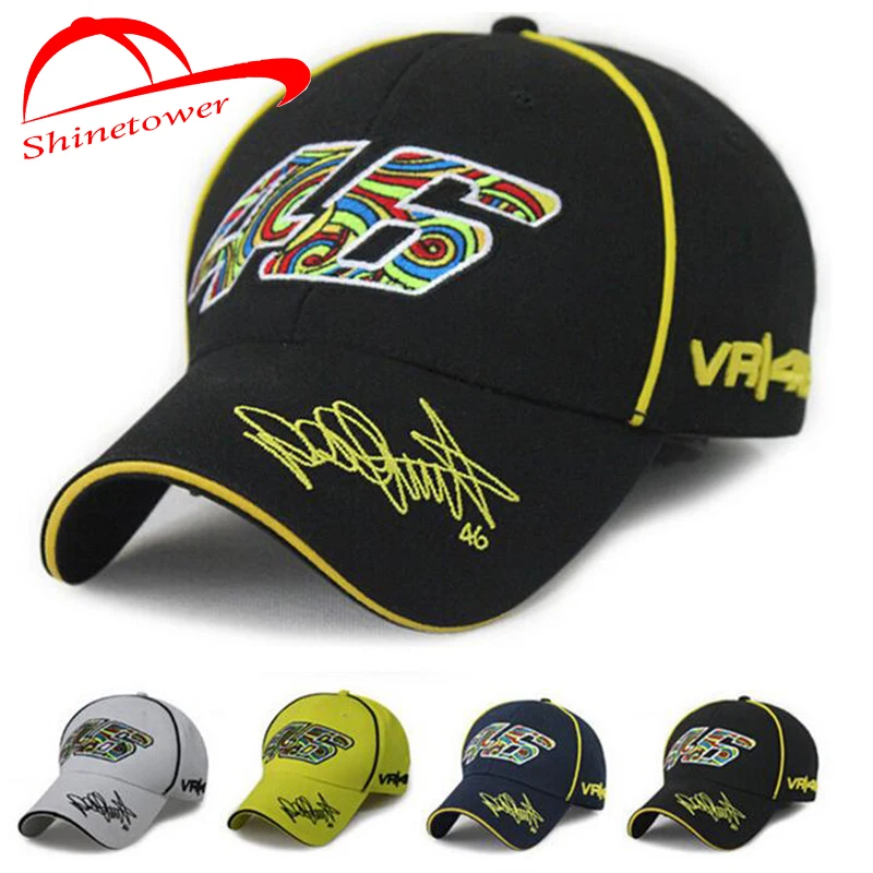 [Shinetower] Summer Gorra Casqutte Moto Letter Hats Racing Cap Hat F1 ...