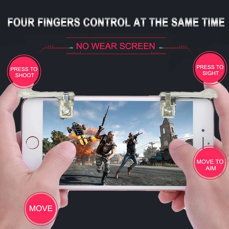 PUBG Mobile Phone Game Controller Joysticks For STG FPS TPS Smartphone ...