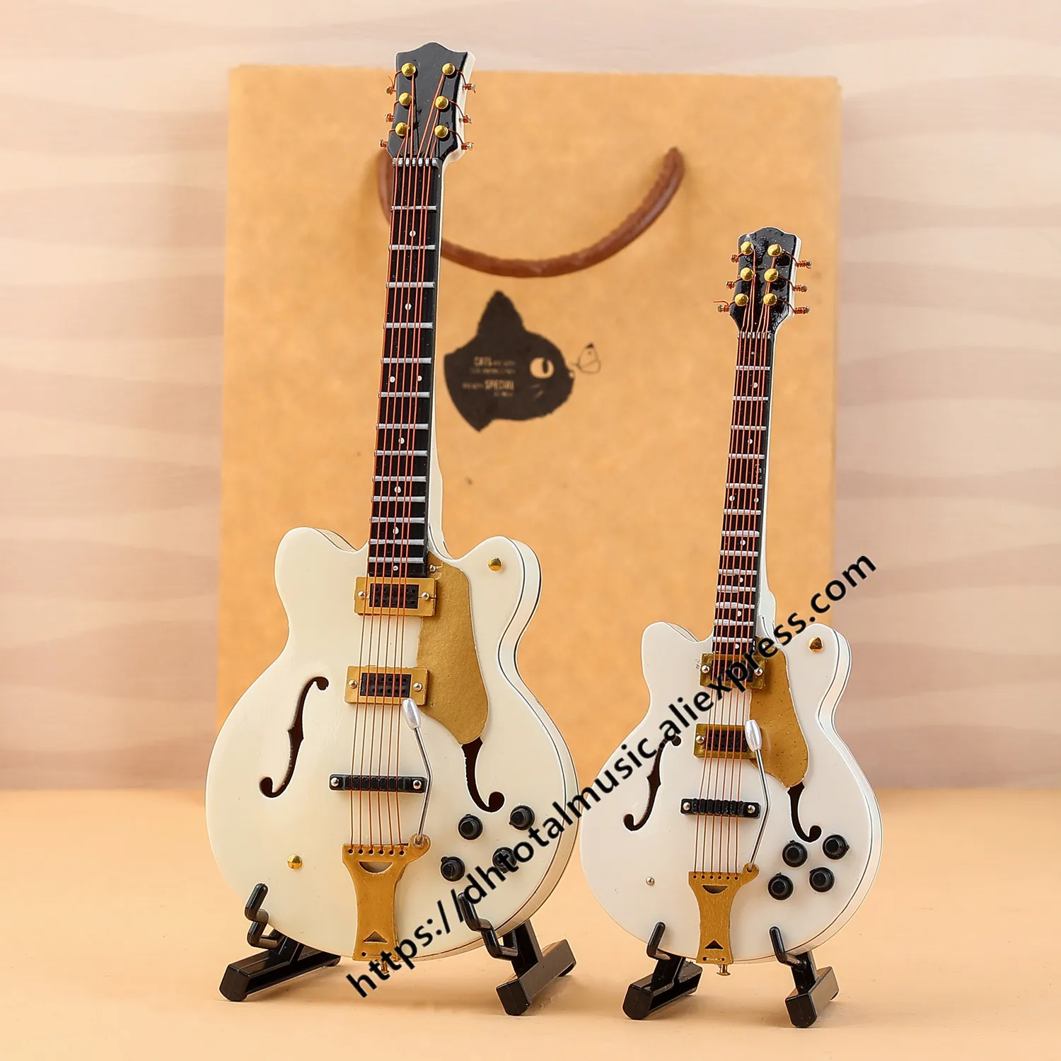 Mini-Guitar-Miniature-Model-Electric-Guitar-Model-Miniature-Wooden-Mini ...