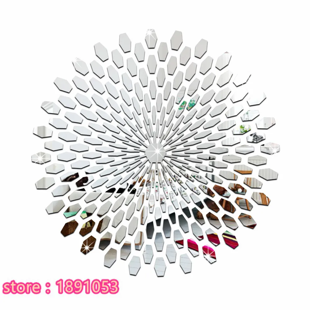 cheap Reflective Decals 56 dia 3D Effective Graphic Decorative Stickers ...