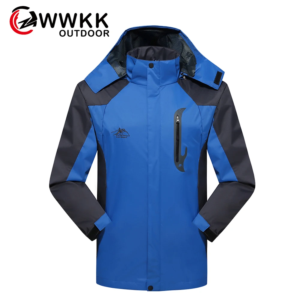 Men's Waterproof Hiking Jackets Outdoor Jacket Sport Clothes Warm Coat ...
