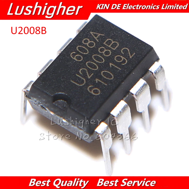 10PCS U2008B DIP 8 U2008 DIP8 2008B DIP8-in Integrated Circuits from ...