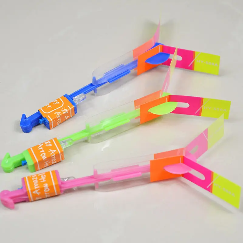 12 Pack ROCKET COPTER Flare Copter High Quality LED Helicopter Catapult ...