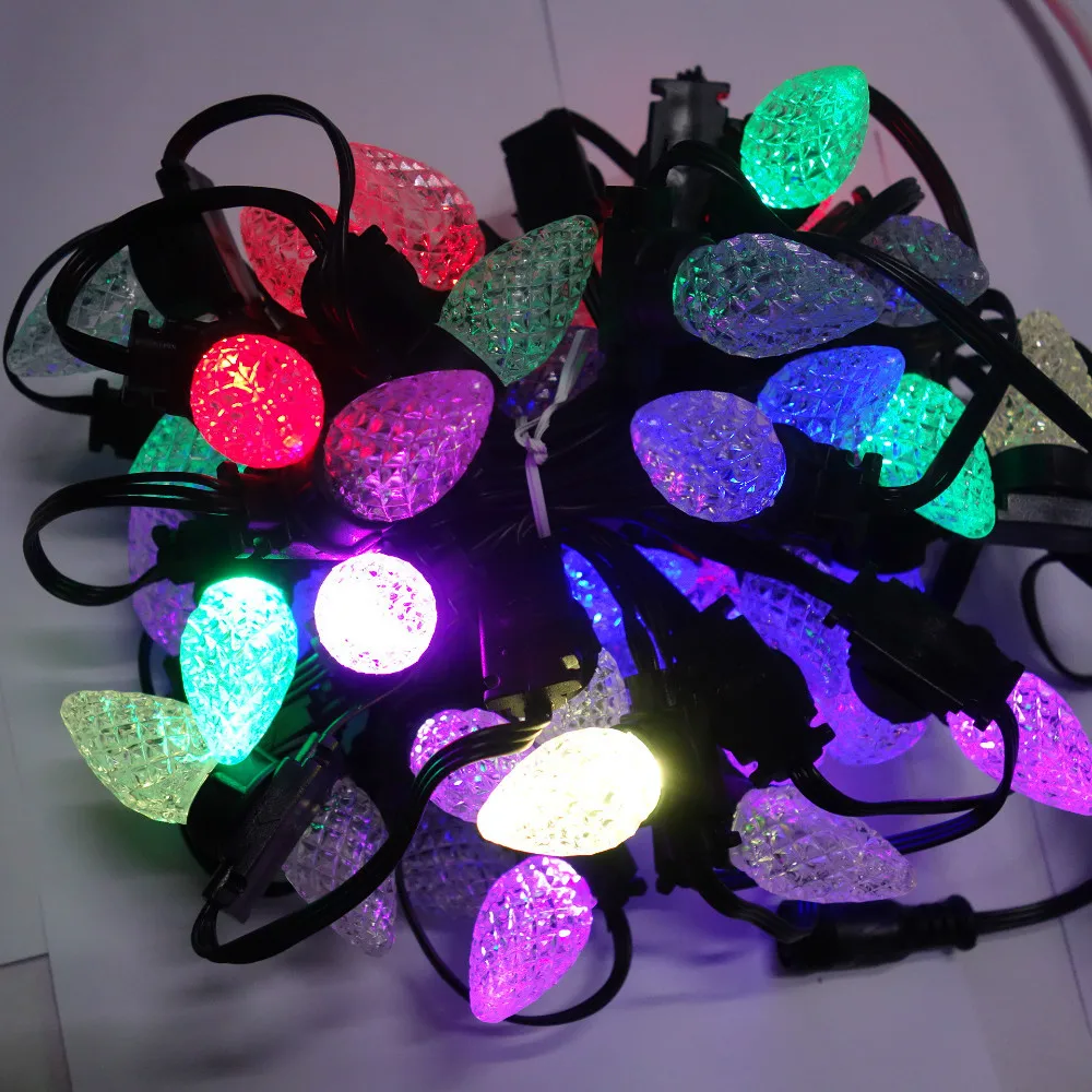 C7-LED-addressable-WS2811-DC12V-8mm-technicolor-pixel-string-50nodes ...