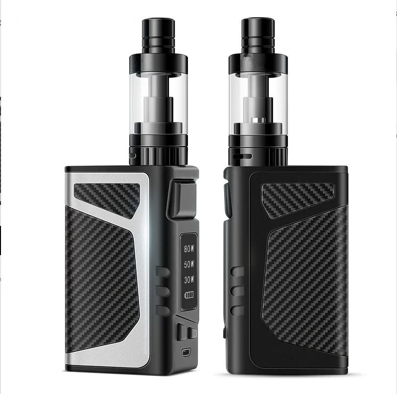 Cheap Adjustable vape mod box Shisha Pen Hookah 80W Starter Kit 2000mAh ...