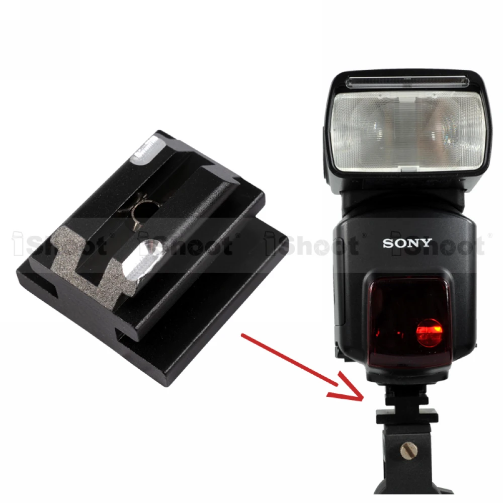 Metal Hot Shoe Mount Adapter for Sony AM Flash Minolta 5600HSD 5400HSD ...