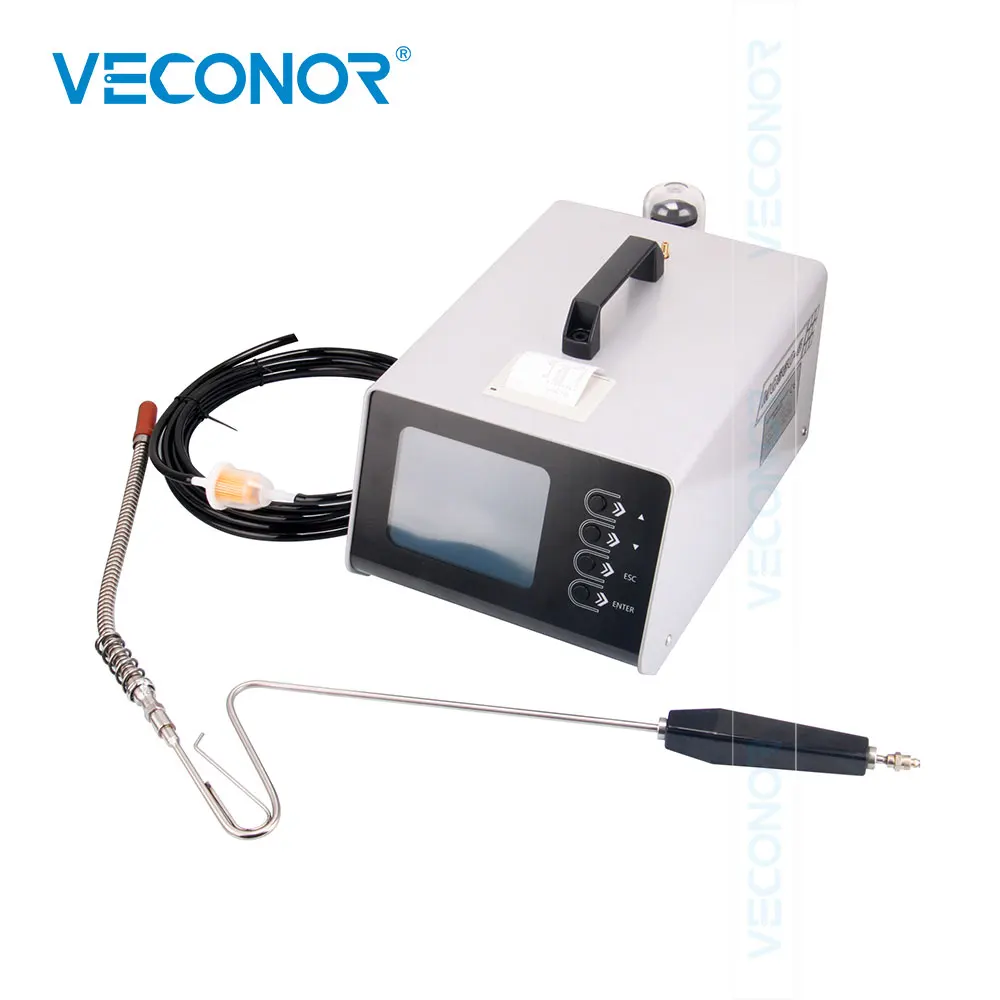 Automotive Exhaust Gas Analyzer Car Engine Emissions Testing 5 Gas ...