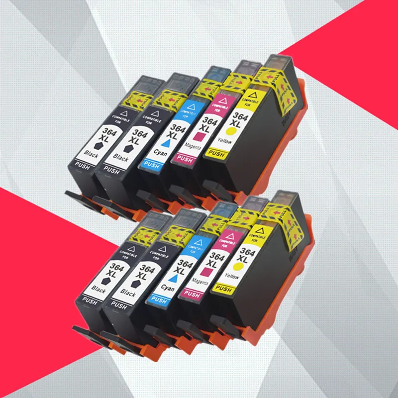 10PK Compatible Ink Cartridge Replacement for HP 364 XL 364xl for ...