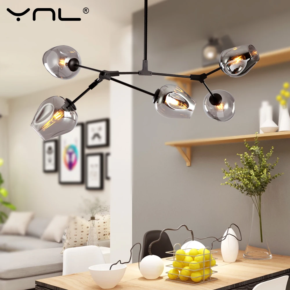 4Color-Glass-E27-Nordic-Modern-Hanging-Lamps-For-Ceiling-Ceiling-Light-Chandelier-Art-Decoration ...
