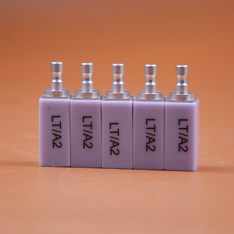 5pcs B40 LT HT Dental Lithium Dislicate Blocks e.max Cerec lithium ...