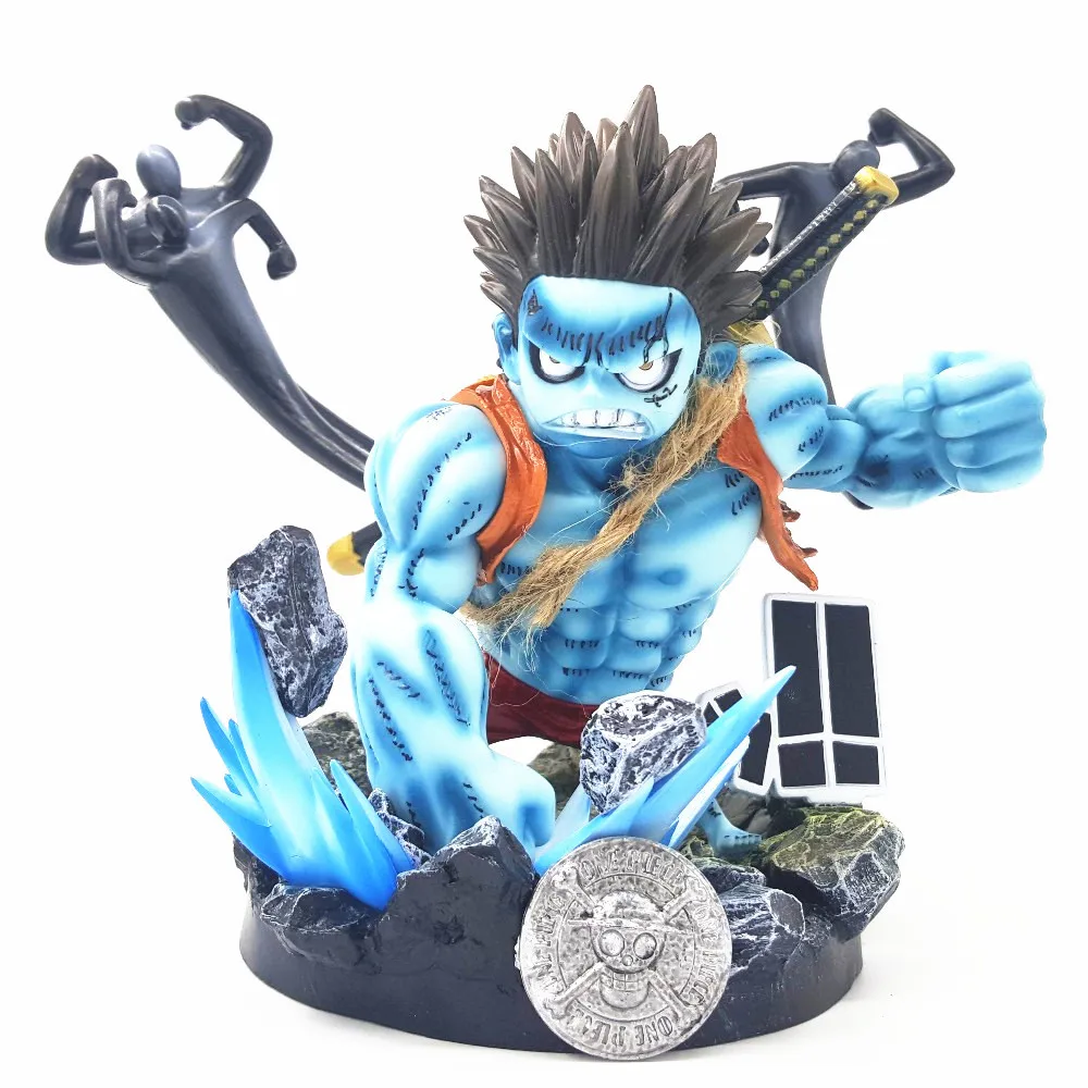 Anime One Piece GK Nightmare Luffy PVC Action Figure Figuarts Zero ...