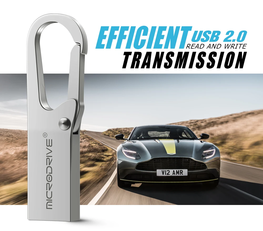 Stylish USB flash drive 64GB pendrive 128GB metal usb stick 16GB 8GB ...