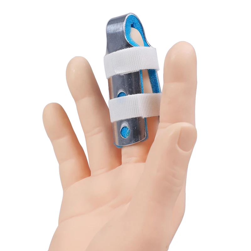 Medical ฟองน้ำ Finger Splint Brace สนับสนุน Apex การบาดเจ็บนิ้วมือเคล็ด ...