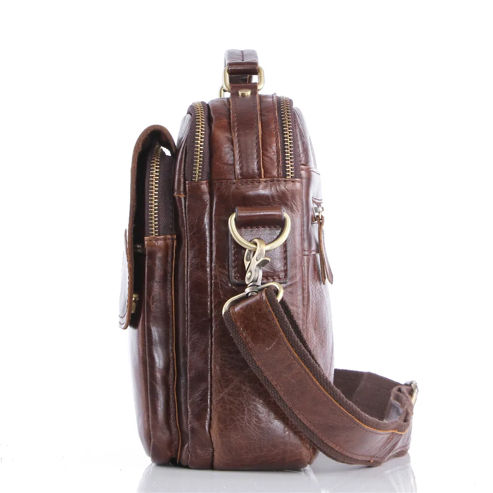 Купить zznick натуральная кожа мужские сумки с 2018 модные мужские ...