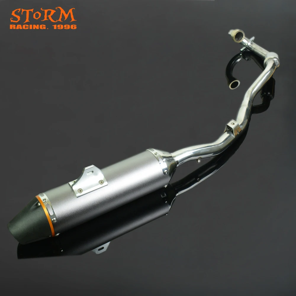 Complete Rear Exhaust Pipe Muffler Silencer System For Yamaha TTR230 ...